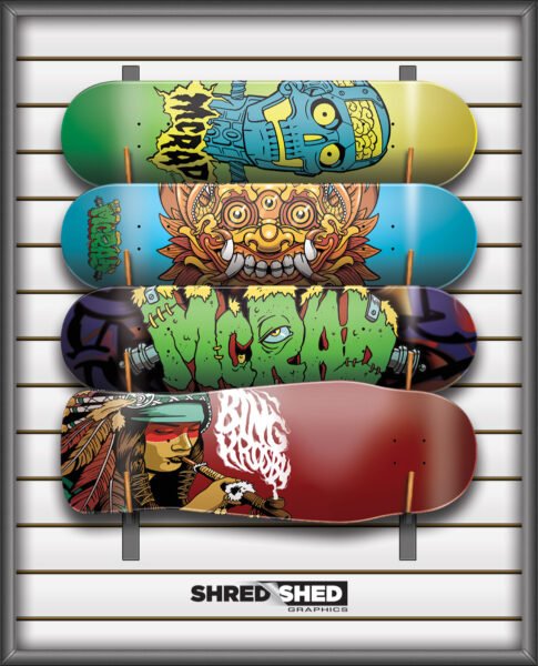 McRad - Slat Wall - Shred Shed Graphics